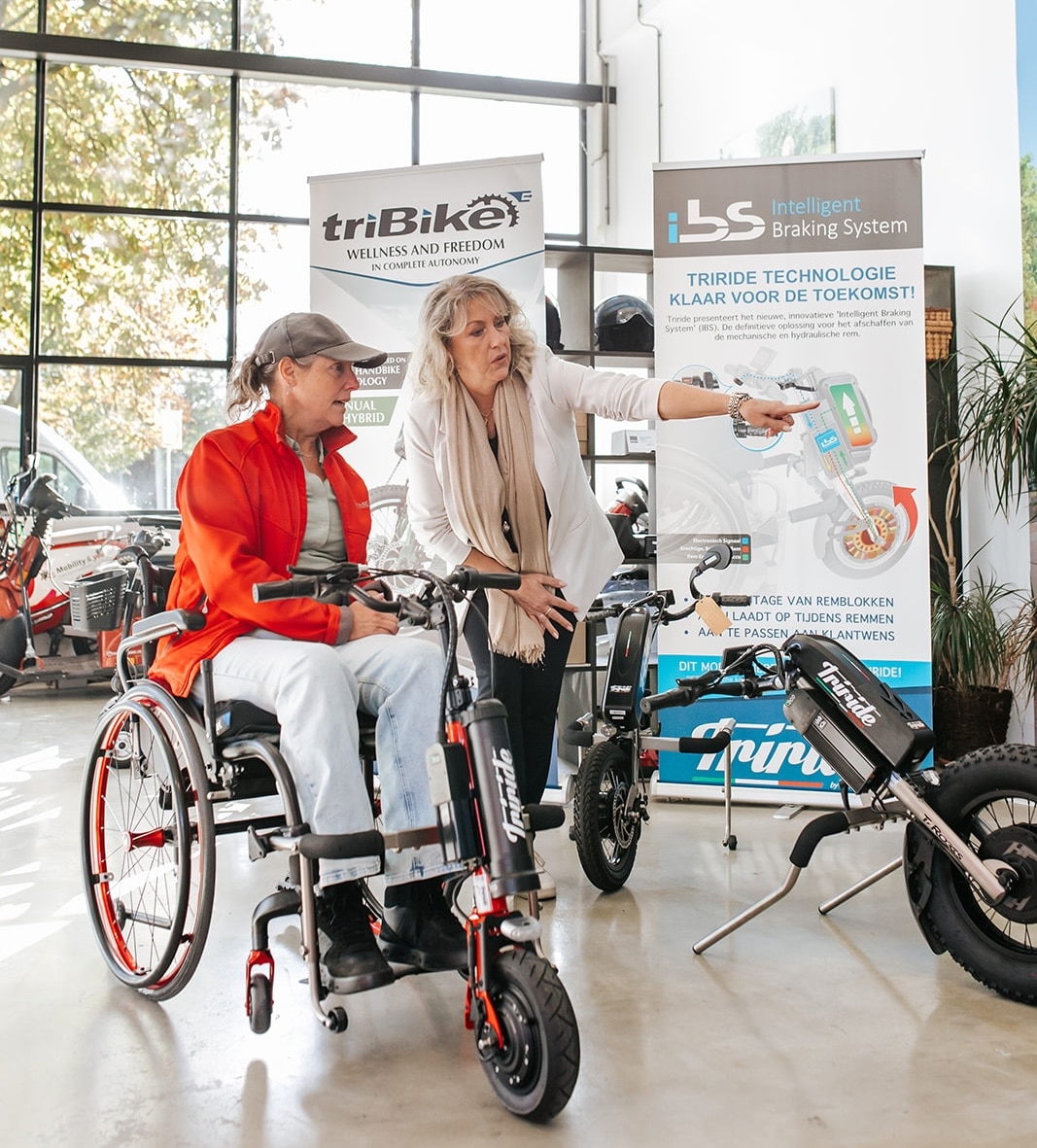Triride electrische handbike | Mobility & you
